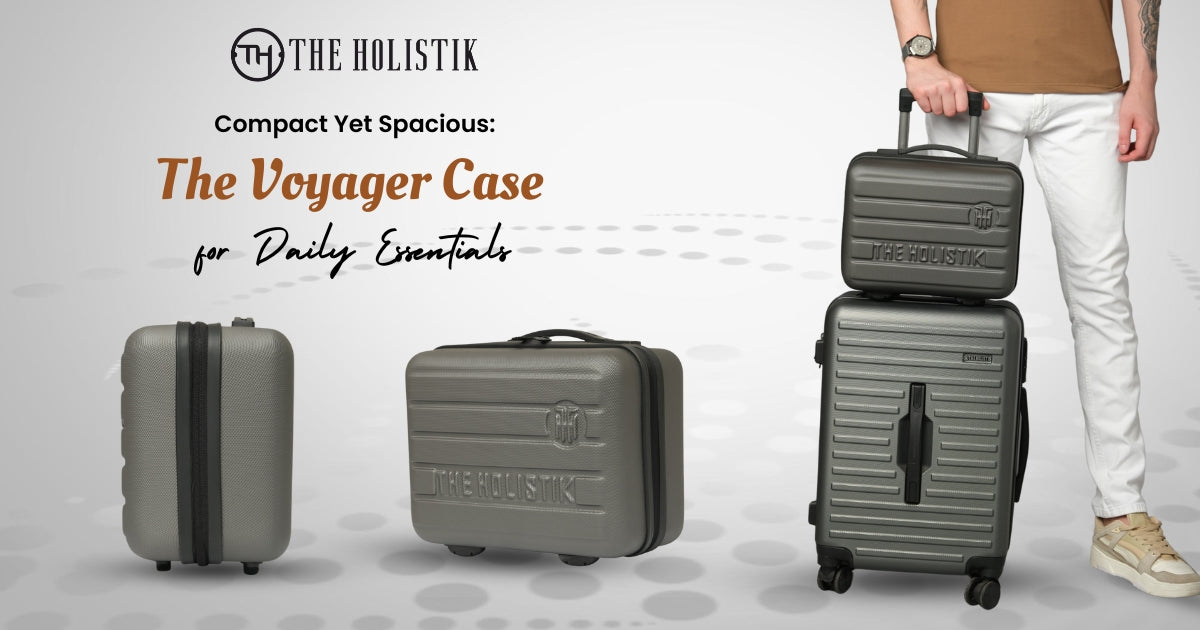 Compact Yet Spacious: The Voyager Case for Daily Essentials – THE HOLISTIK
